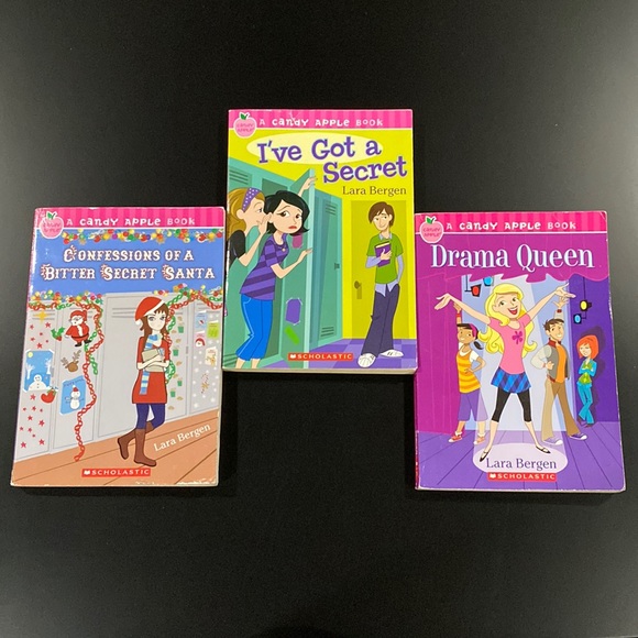 Scholastic | Other | Candy Apple Books By Lara Bergen Bundle Of 3 ...